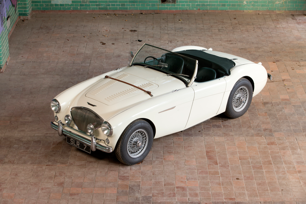 1956 Austin Healey-100M ‘SLR 7’ » Pendine Historic Cars